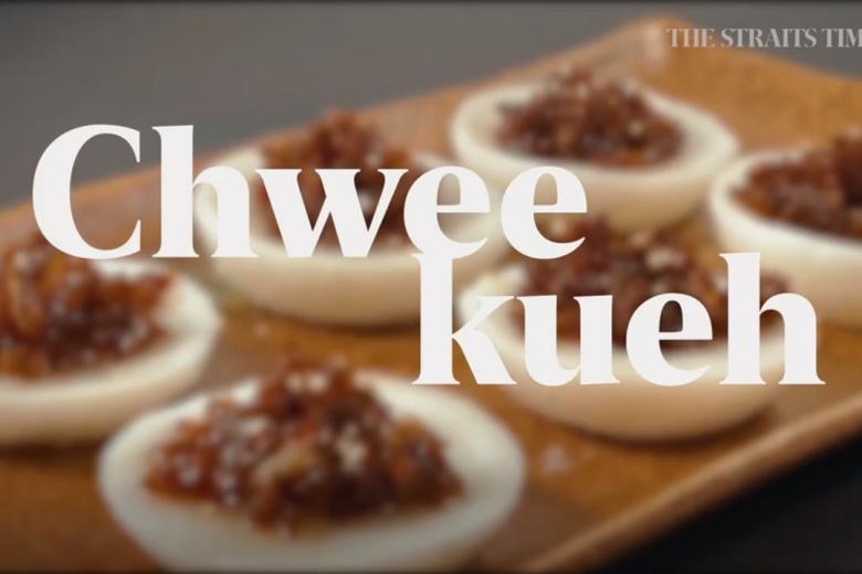 Comfort Cooking: Chwee kueh with a touch of luxury | The Straits Times