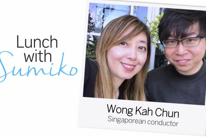 Lunch With Sumiko: The world is conductor Wong Kah Chun's stage | The ...