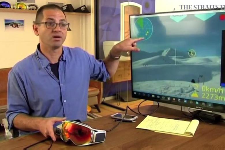 Virtual reality on the slopes | The Straits Times
