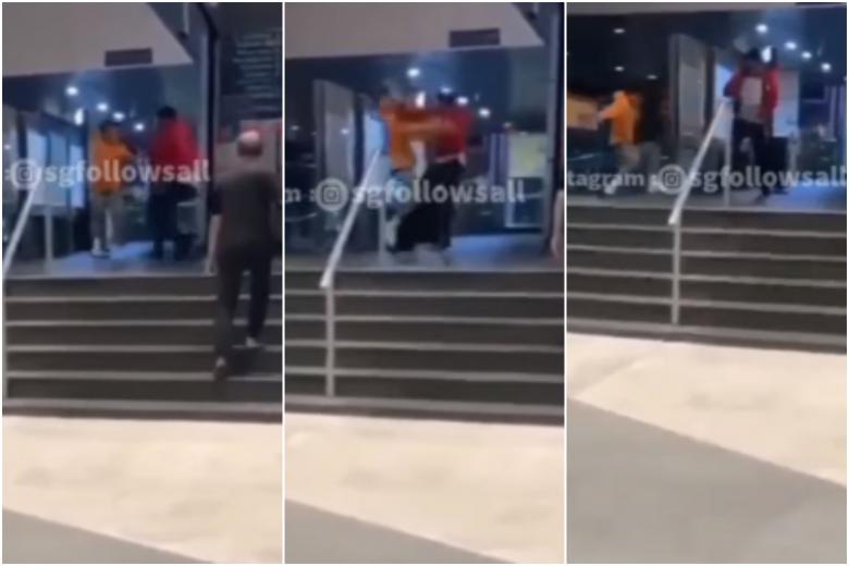 SMRT employee suspended from frontline work after knocking man off ...