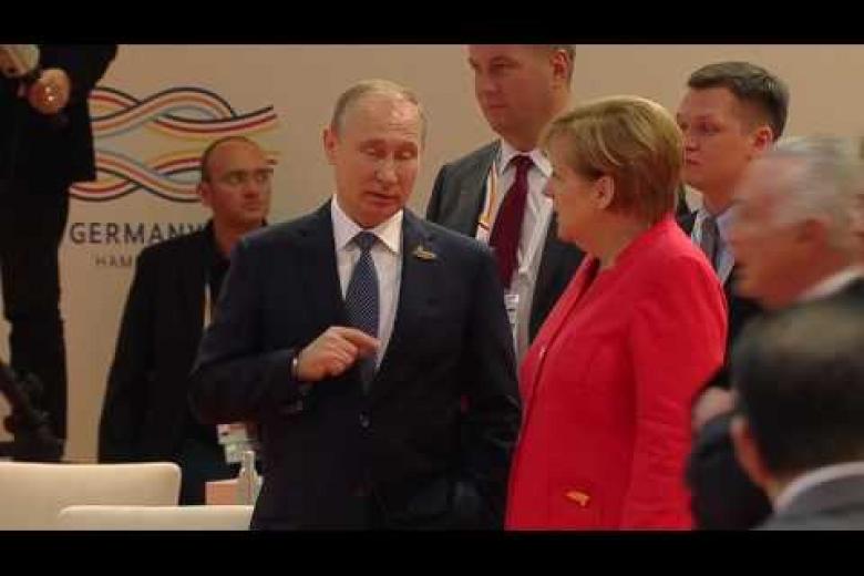 G-20: Angela Merkel appears to roll her eyes at Vladimir Putin, and the ...