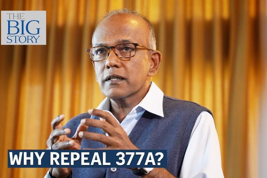 The Big Story: Repealing Section 377A is the right thing to do, says ...