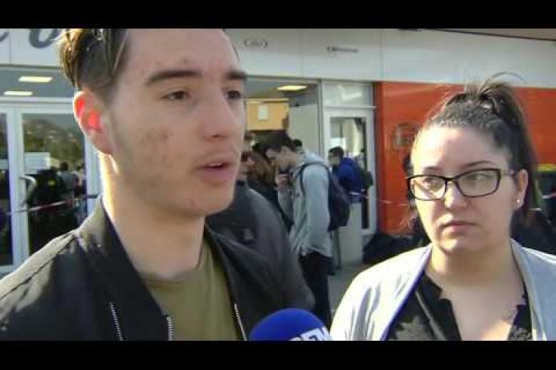 Student 'fascinated by firearms' wounds four in French school shooting ...