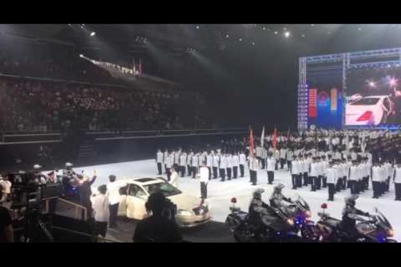 Home Team Gala Show pays tribute to officers and NSmen | The Straits Times