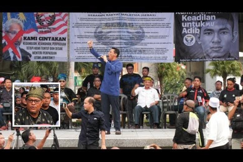 Malaysian police arrest Malay NGO leader for threats in rally speech ...