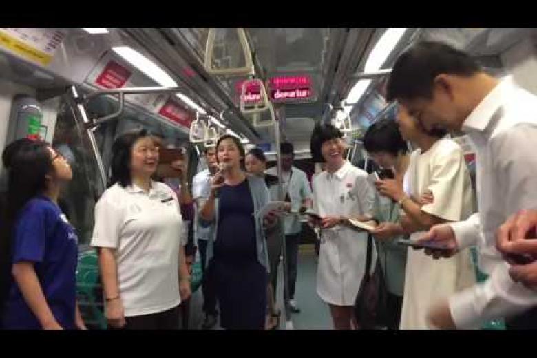 Joseph Schooling concept train launched with SMRT; will run on Circle ...