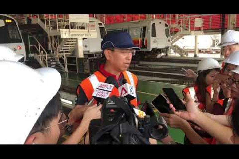 12 new MRT trains to be put into service on North-South, East-West ...