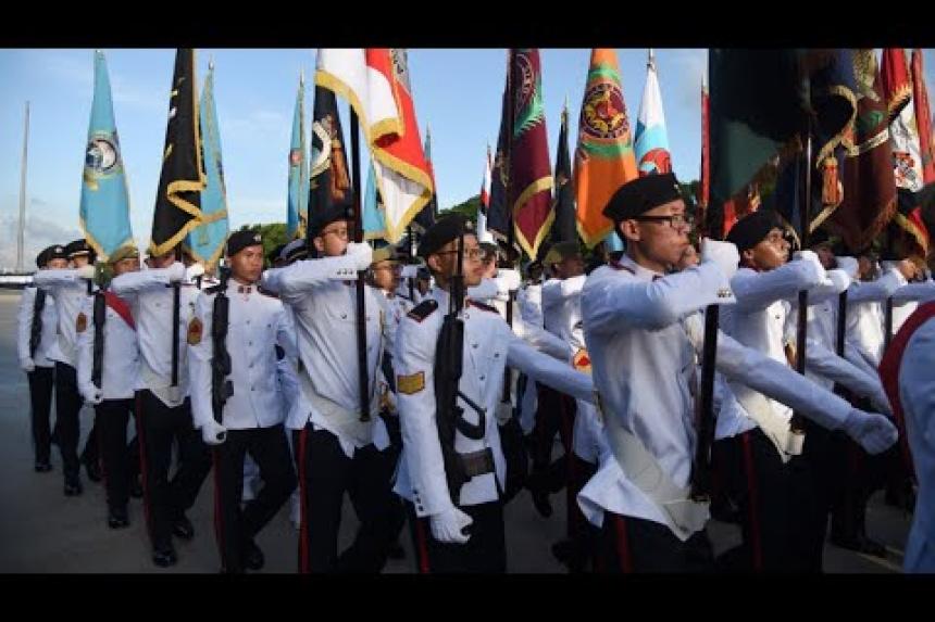First full-scale parade marking SAF Day held in 3 years | The Straits Times