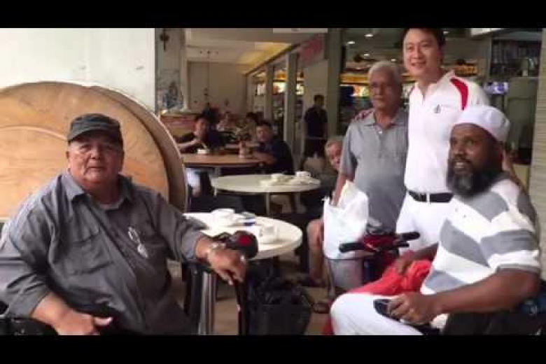 PAP's Lam Pin Min celebrates Sengkang West victory in open-top bus ...