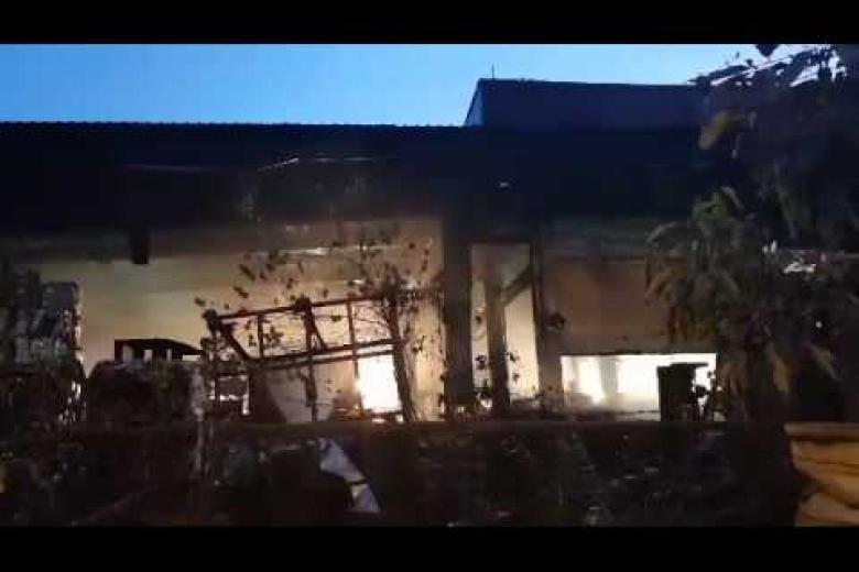 Fire breaks out at Tuas factory, 2 taken to hospital for burns | The ...