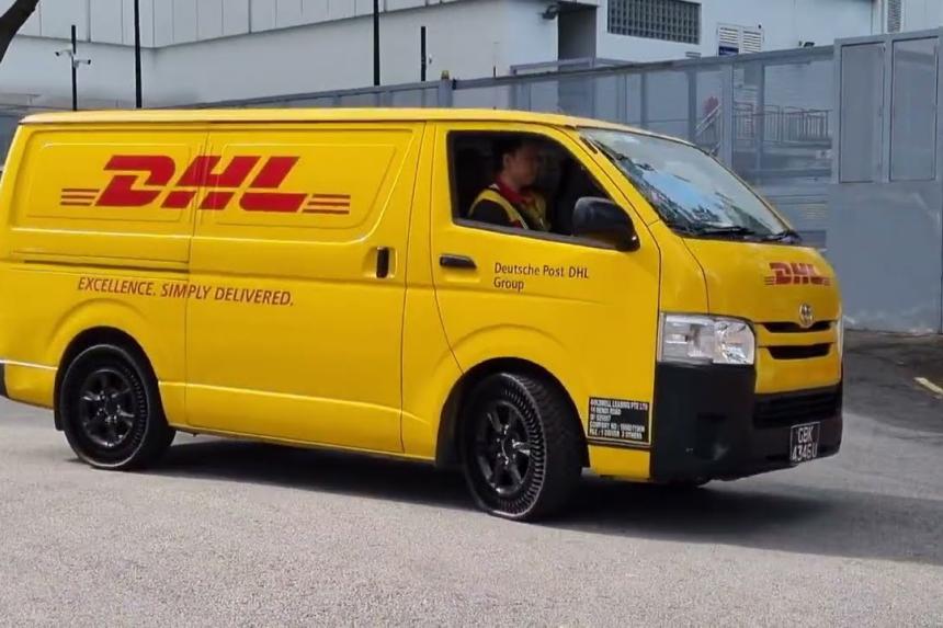 First van with puncture-proof tyres hits the road in Singapore | The ...