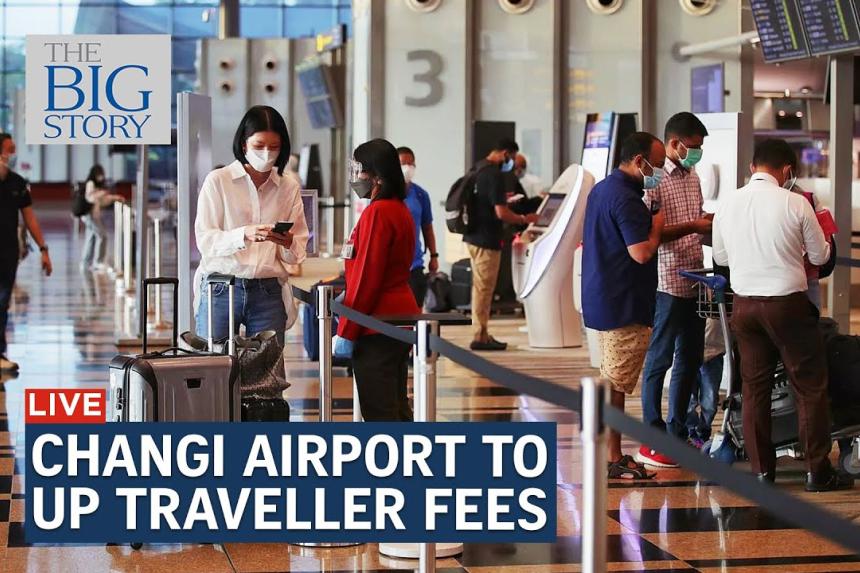 Travellers flying out of Changi Airport to pay higher charges from Nov ...