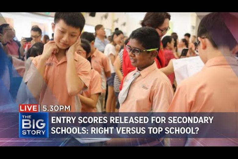 The Big Story: MOE releases entry points for secondary schools under ...