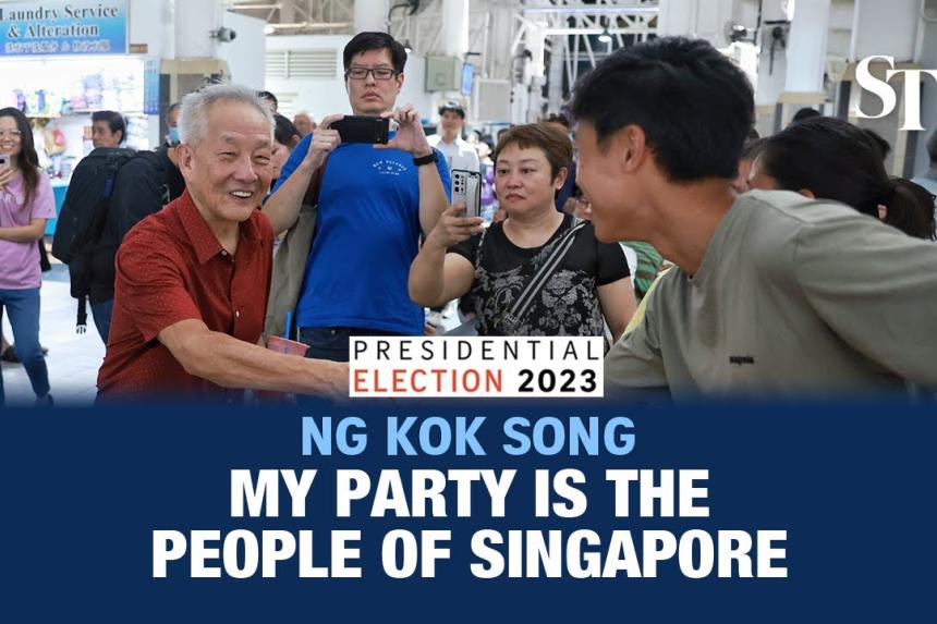Ng Kok Song won’t accept donations from political parties, wants to ...