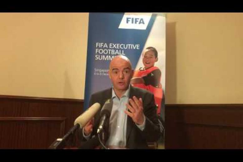 Football: Fifa chief Gianni Infantino confirms World Cup format under ...
