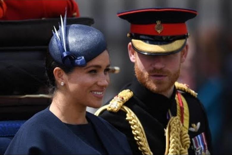 Meghan makes first public appearance since son's birth at Queen's ...