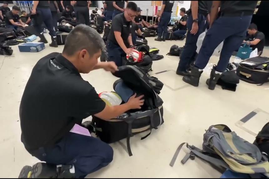 Second SCDF team to be sent to Turkey to help with rescue efforts ...