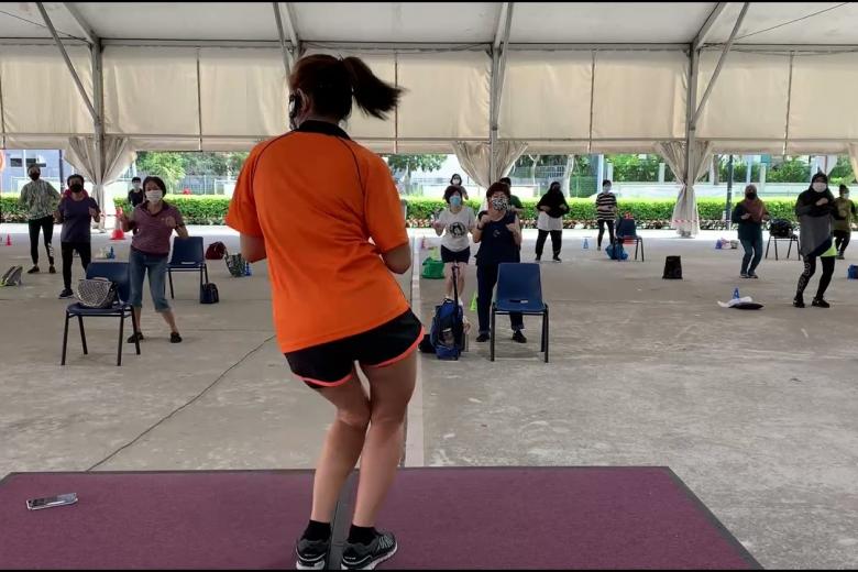 Seniors can limber up again as People's Association resumes activities ...