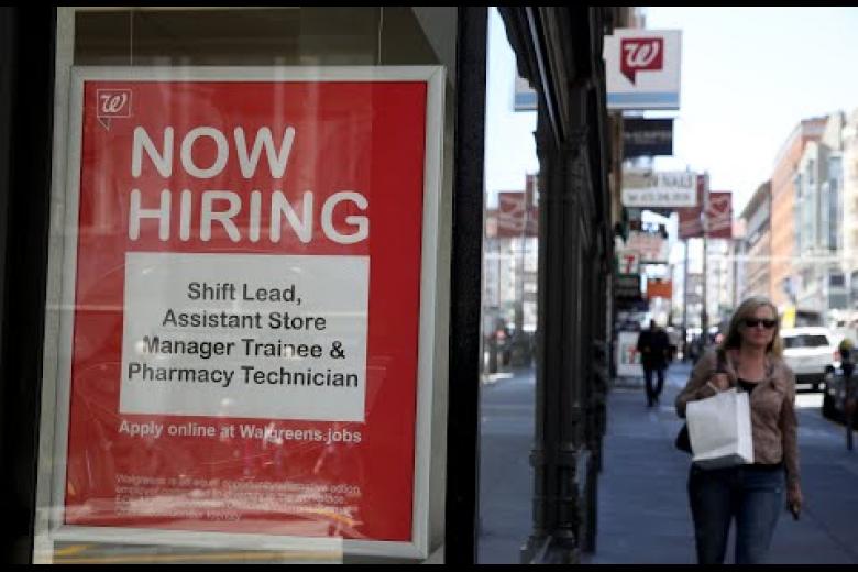 US October job growth beats expectations | The Straits Times