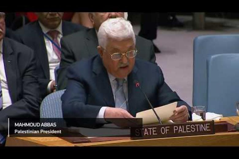 Mahmoud Abbas calls for Mideast peace conference in rare UN speech ...