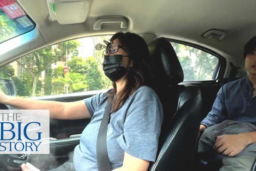 Grab driver Sabrina Tay had driven eight groups of passengers. All were ...