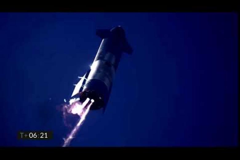 SpaceX Starship prototype rocket explodes on landing after test launch ...