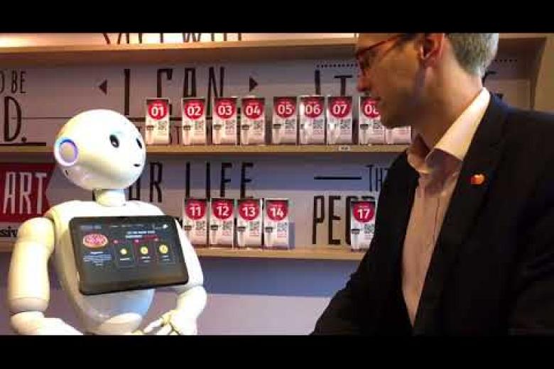 Meet Pizza Hut's latest employee - a robot which will take your order ...