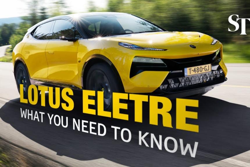 Car review: Lotus’ radical Eletre SUV poised to win new fans | The ...