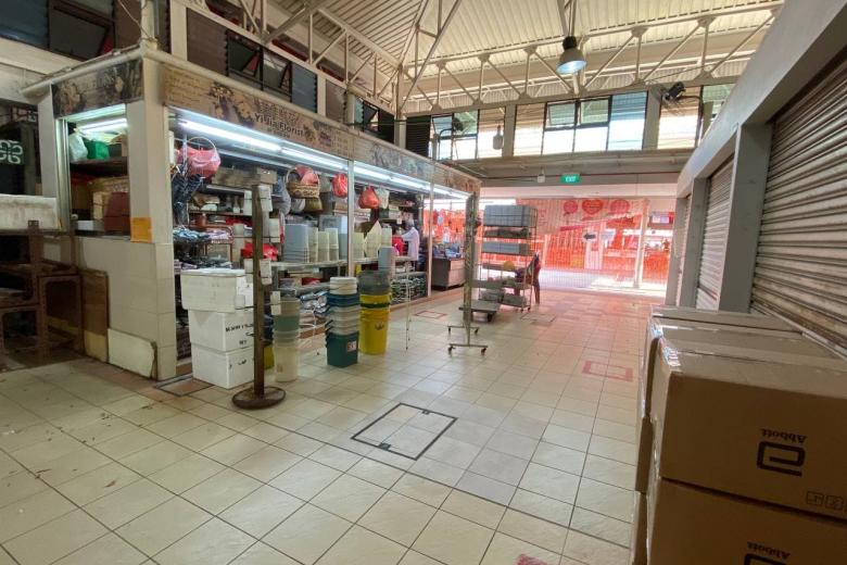 Chong Pang Market reopens to unusually thin crowds, Haig Road market ...