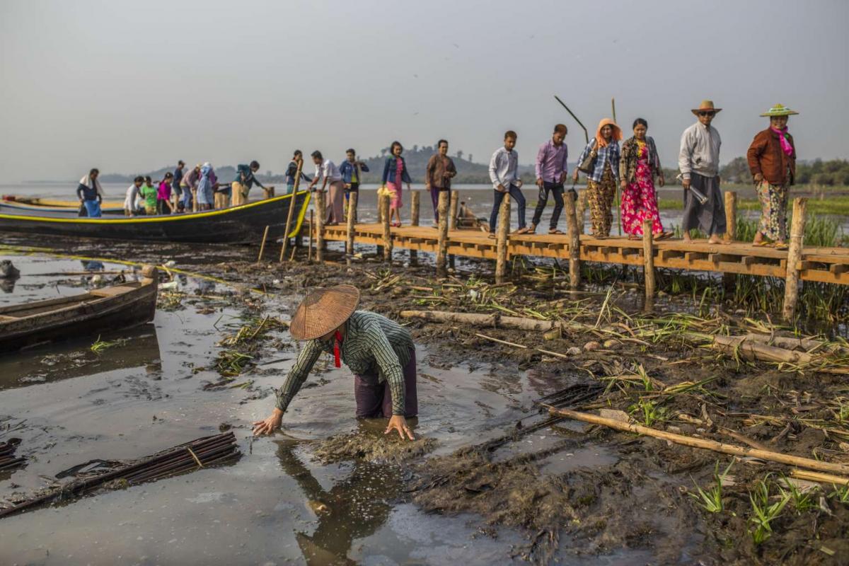 In Pictures: Indawgyi Lake a lifeline to Myanmar's Kachin | The Straits ...