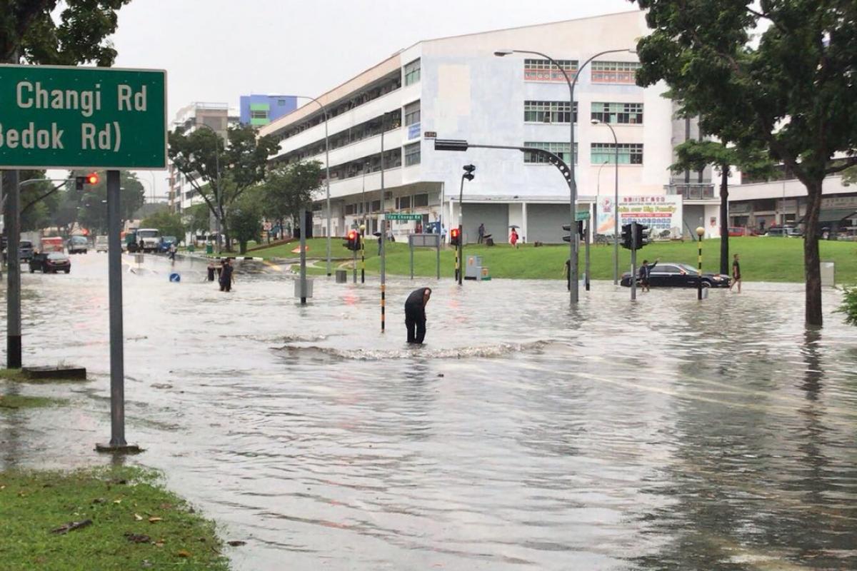 In Pictures: Heavy rain, flash floods wash out eastern Singapore | The ...
