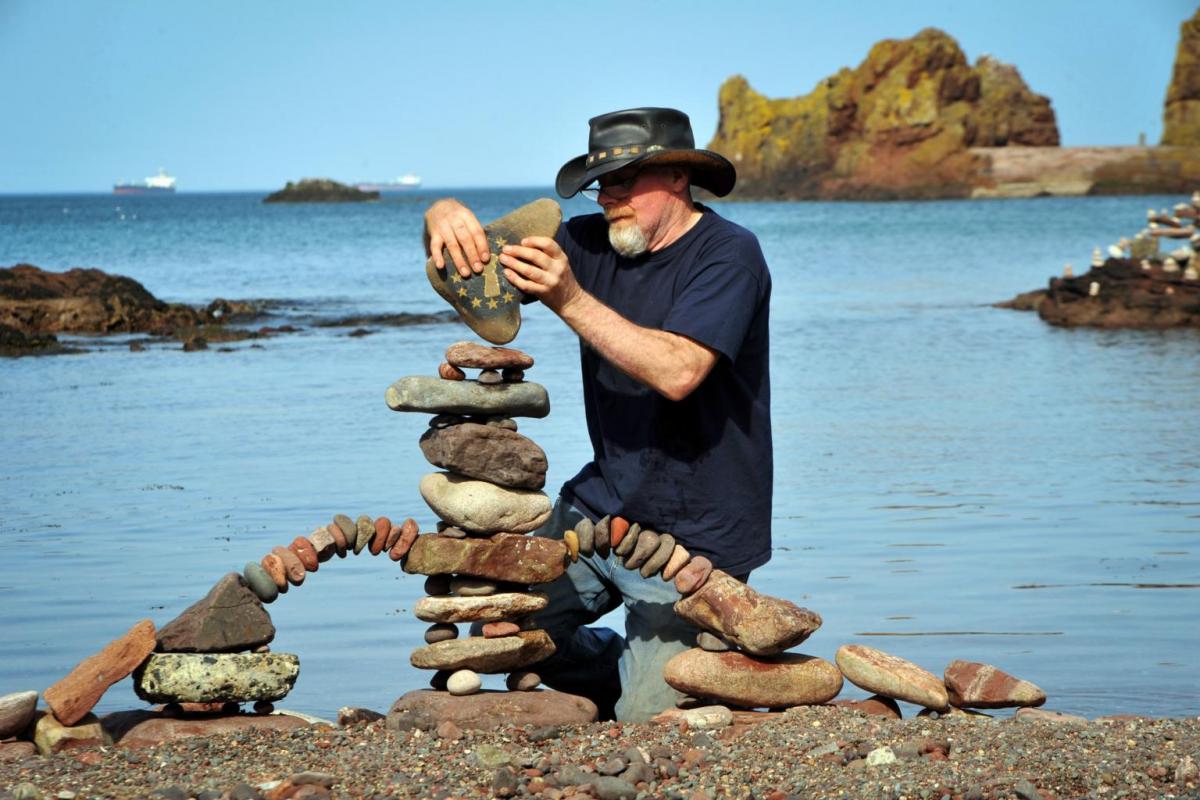 In Pictures: European Stone Stacking Championships 2019 | The Straits Times