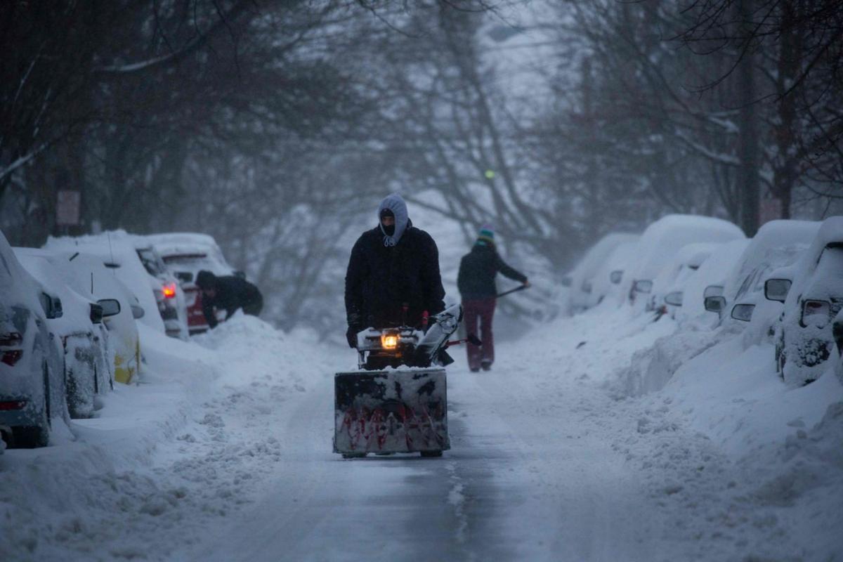 In Pictures: Massive snowstorm blankets US east coast | The Straits Times