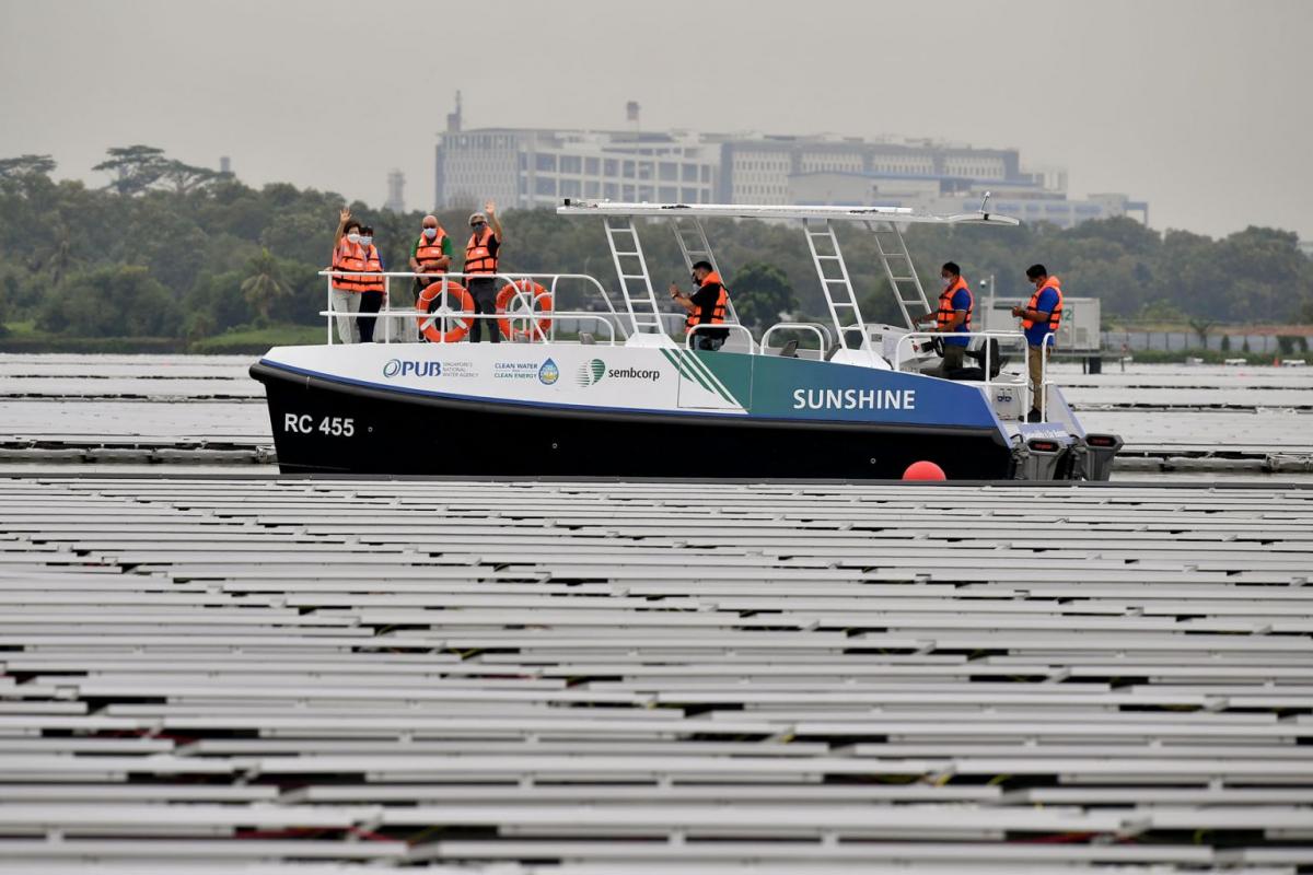 In Pictures: Tengeh floating solar farm officially opens | The Straits Times