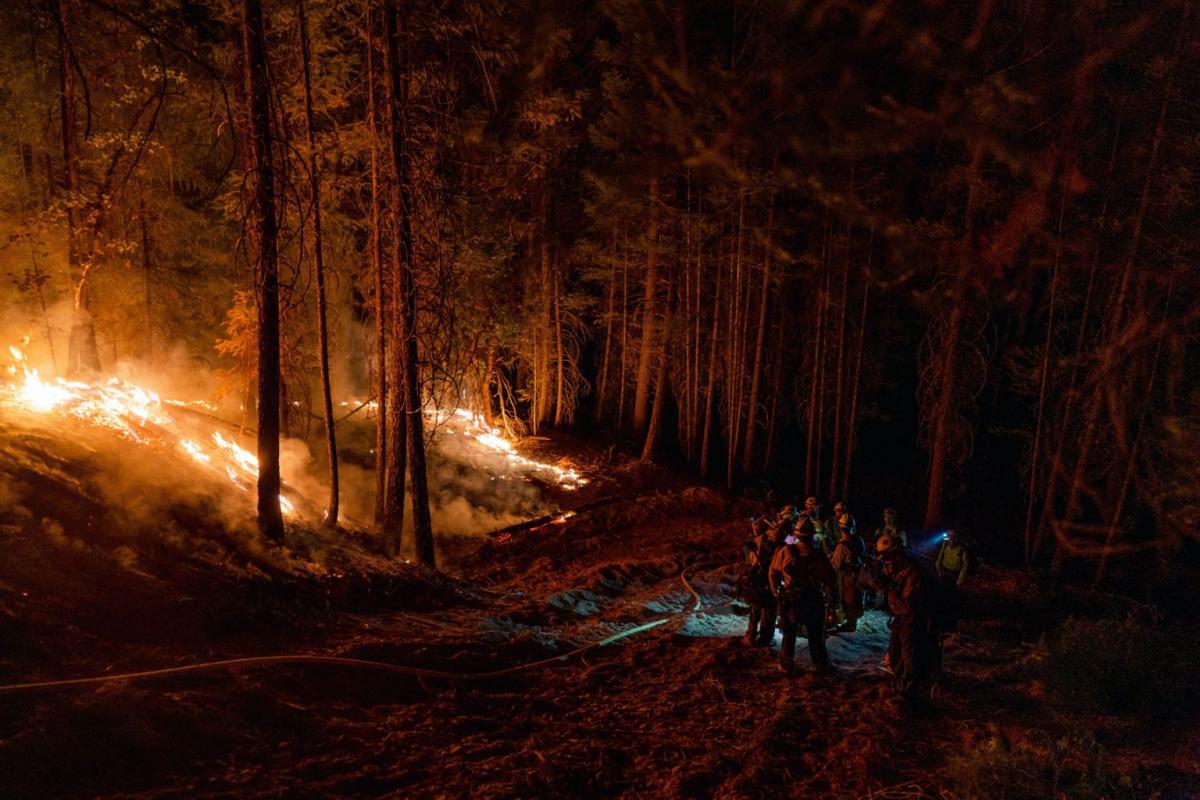 In Pictures: California's Dixie Fire continues to burn across the west ...