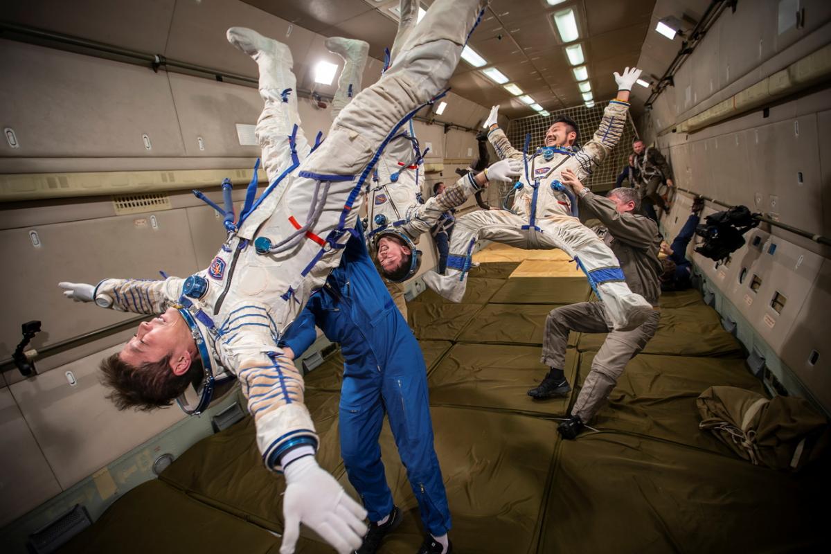 Spacemen in the making: Training for trip to International Space ...