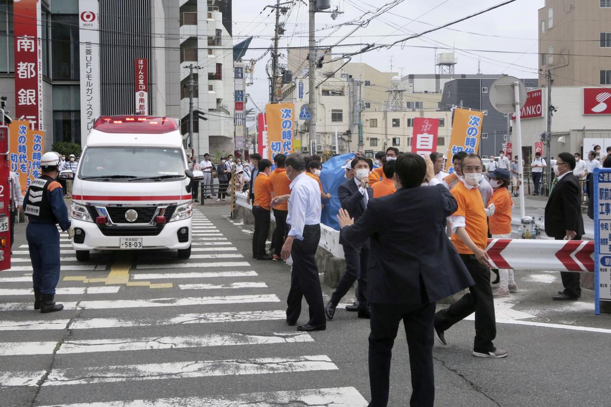 Former Japan PM Shinzo Abe assassinated: Photos from the scene | The ...