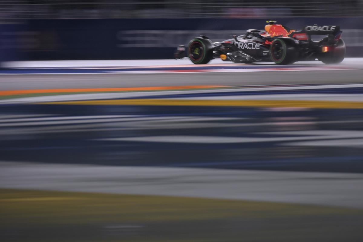 In Pictures: Red Bull's Sergio Perez wins Singapore Grand Prix | The Straits Times