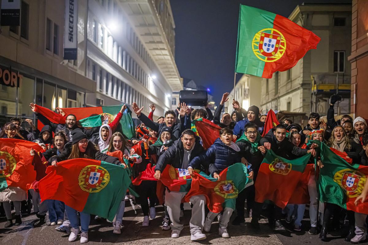 In Pictures: Morocco and Portugal advance to quarter-finals of the ...