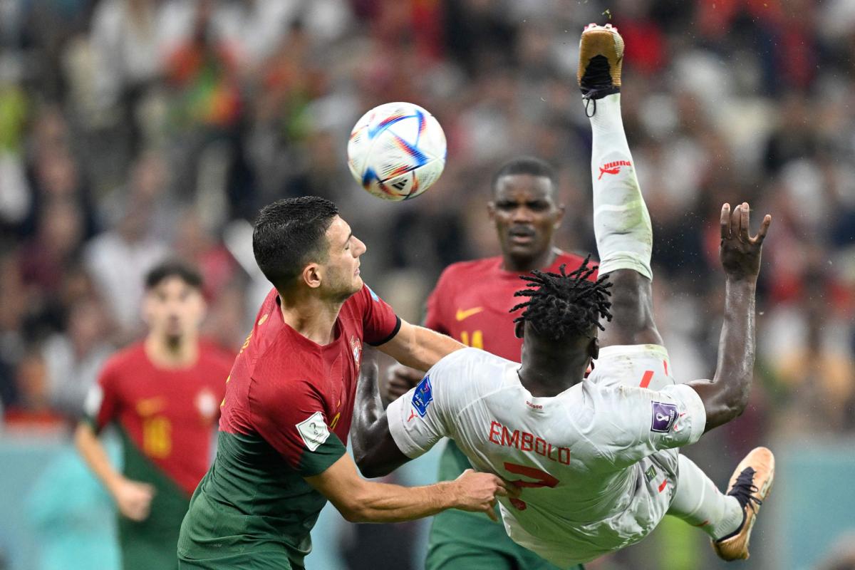 In Pictures: Morocco and Portugal advance to quarter-finals of the ...